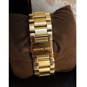 Michael Kors | Jewelry | Authentic Michael Kors Crystal Studded Watch ...